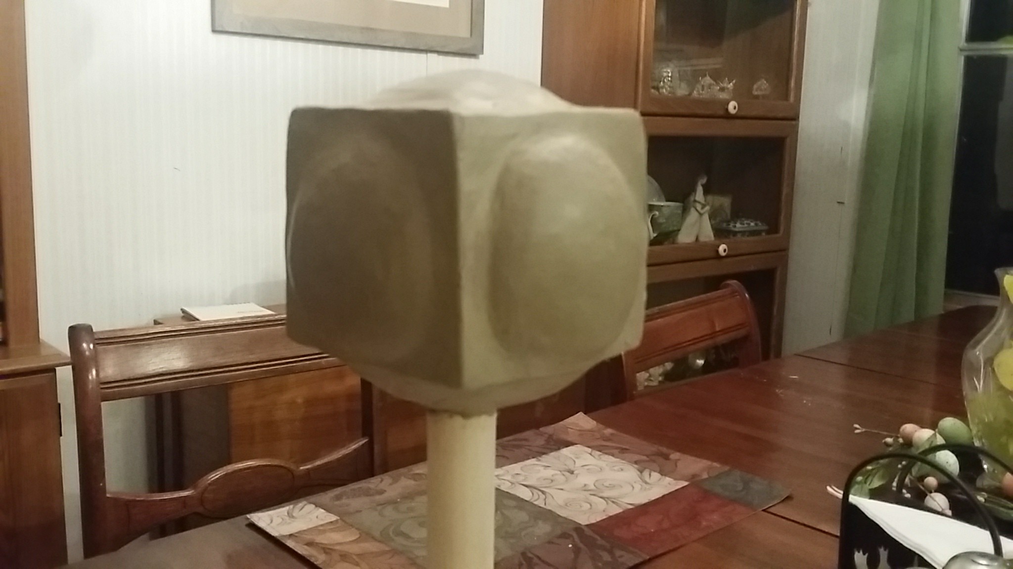 Sculpting a Sphere in a Cube – Donna C. Rodgers, Sculptor