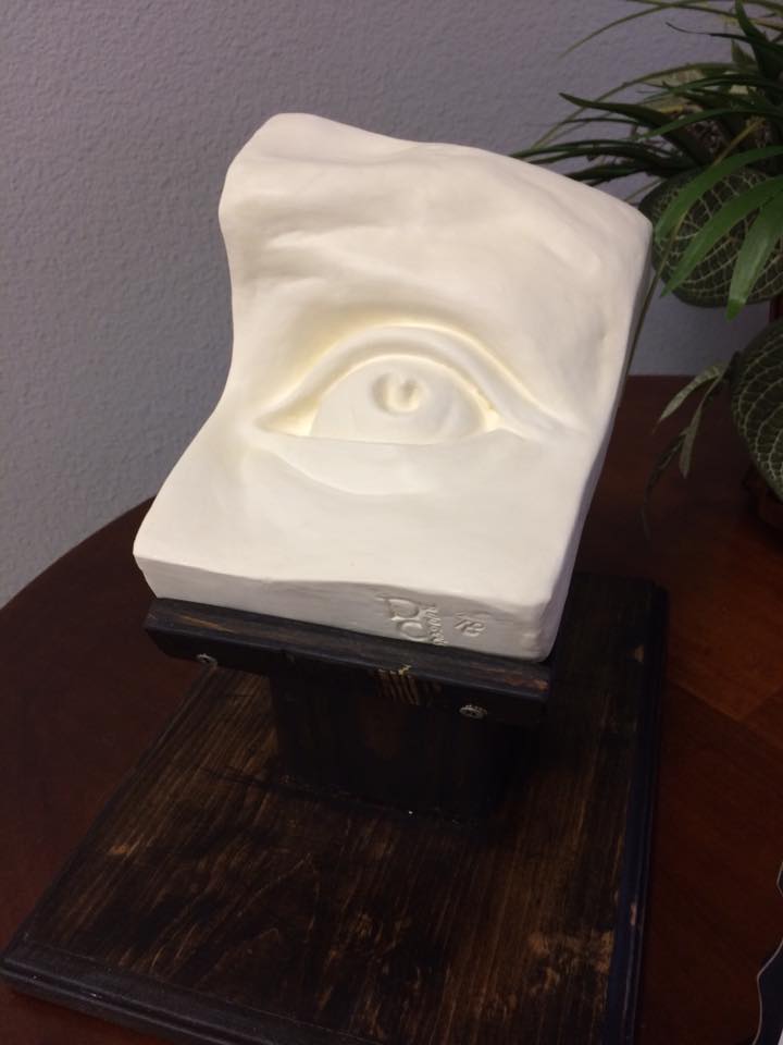 The David Eye – Replica – Donna C. Rodgers, Sculptor