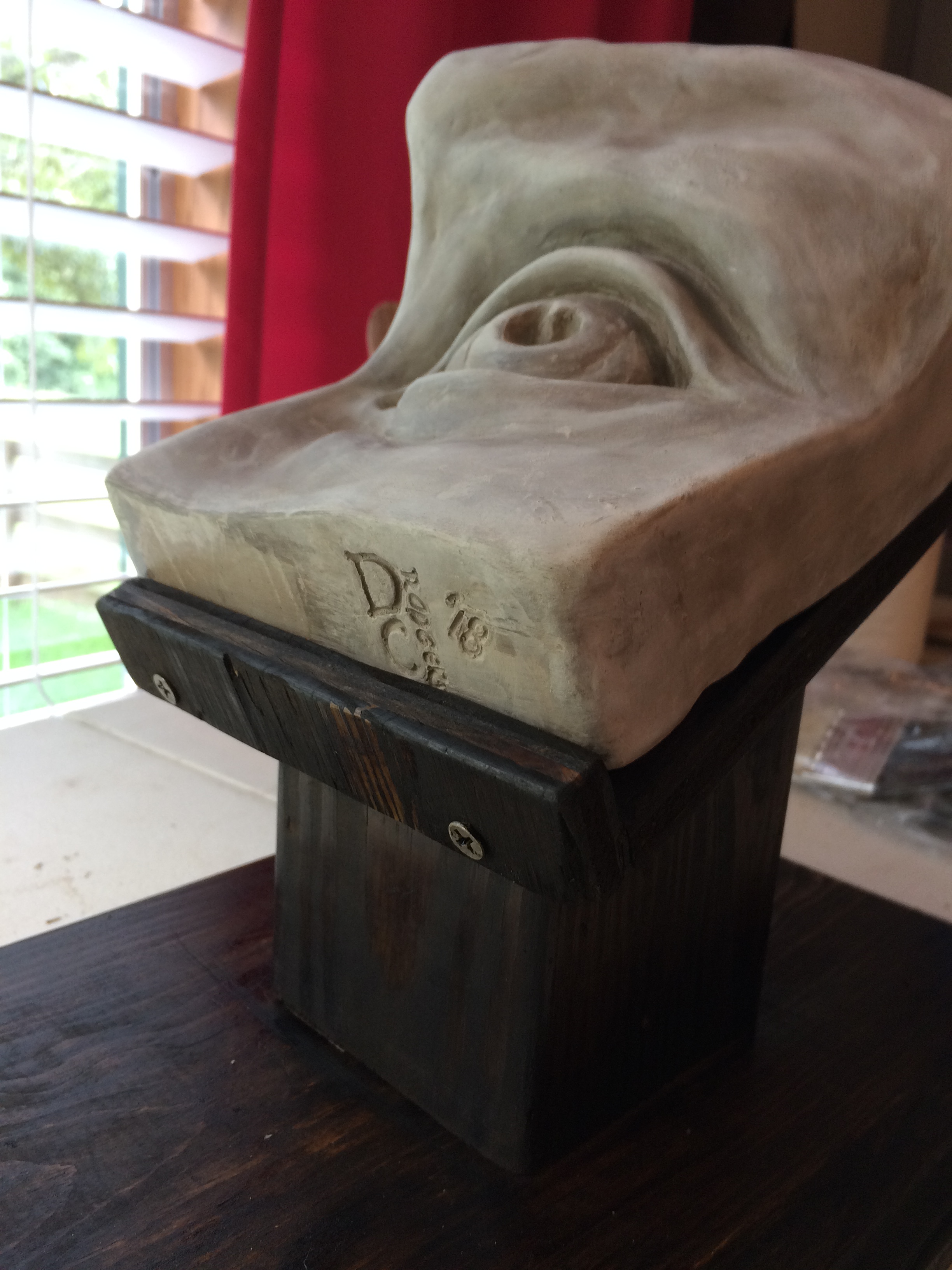 The David Eye – Replica – Donna C. Rodgers, Sculptor