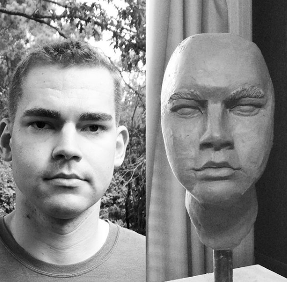 David Portrait – Donna C. Rodgers, Sculptor