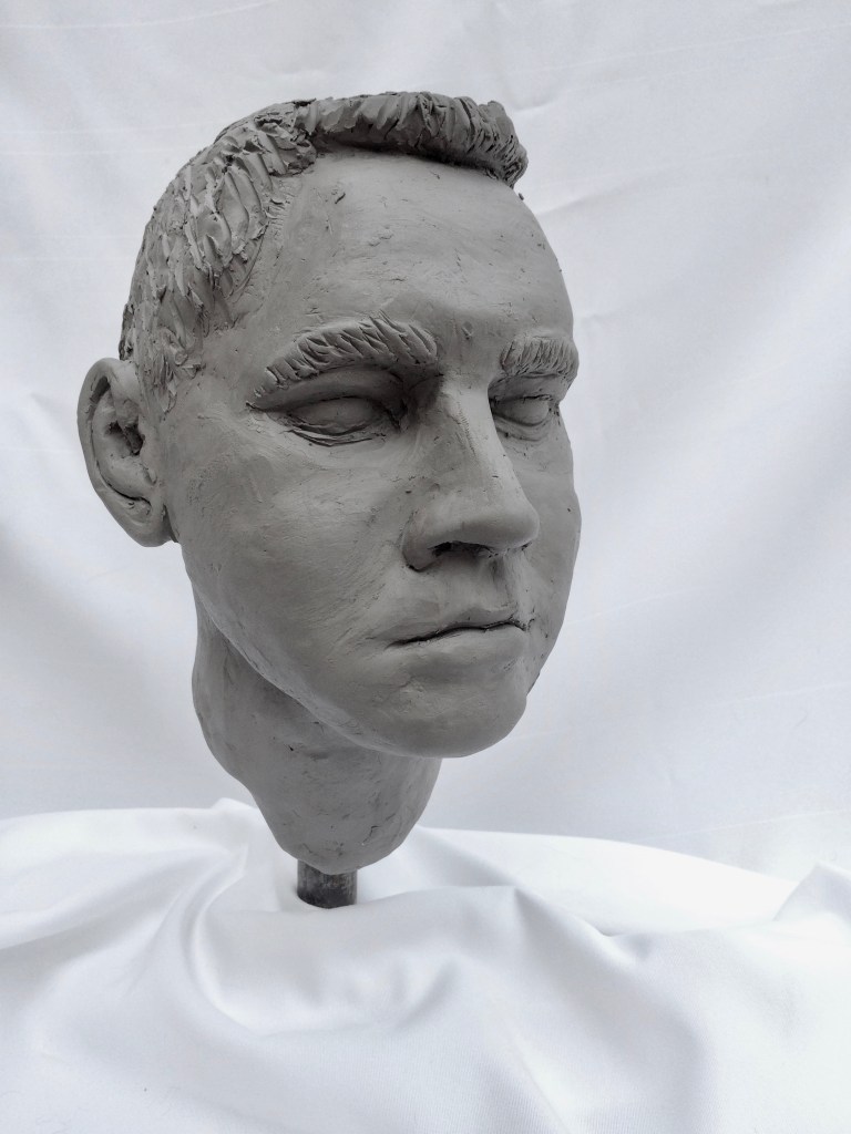 David Portrait – Donna C. Rodgers, Sculptor